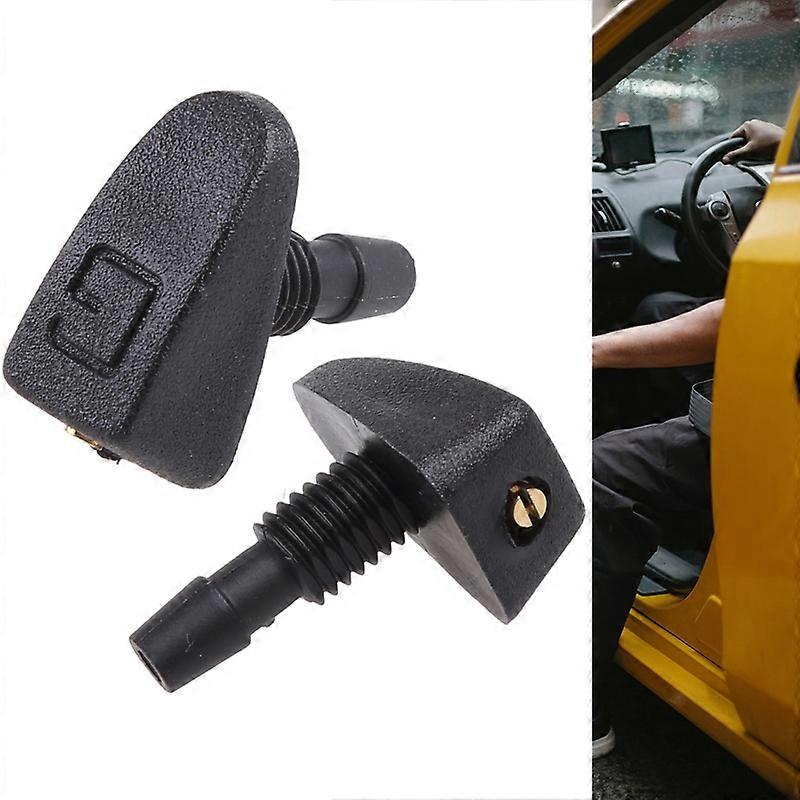 Car Universal Windshield Washer Sprinkler Head Wiper Fan Shaped Spray ...