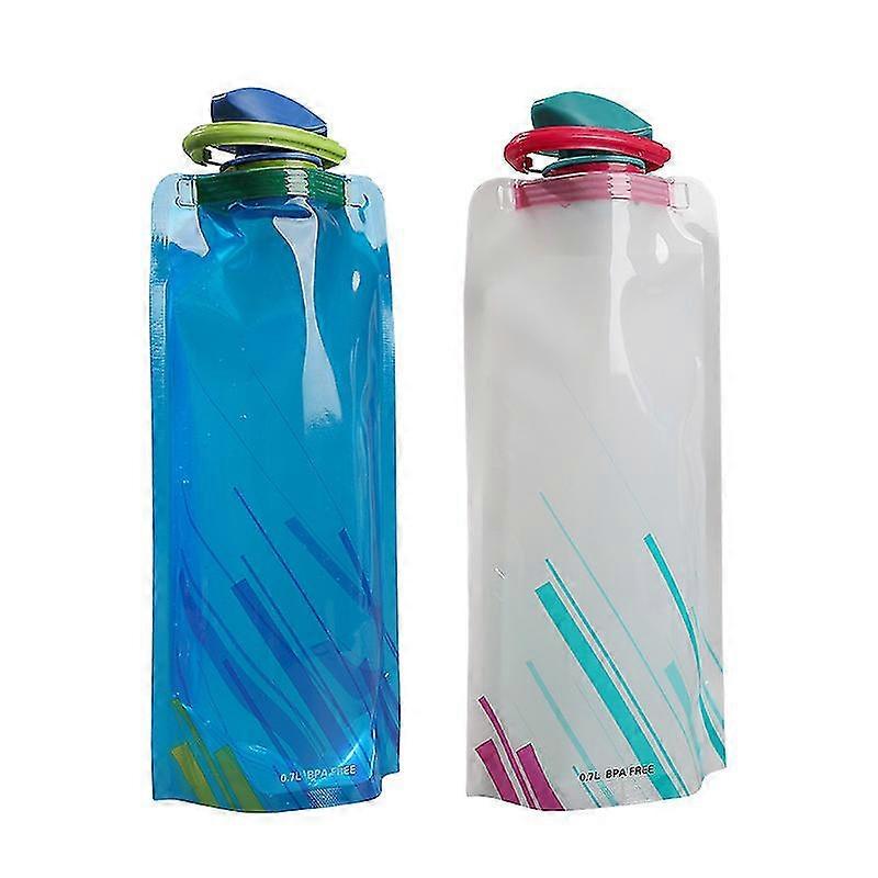 4pcs Of Outdoor Portable Pe Folding Duckbill Water Bags For Cycling And ...