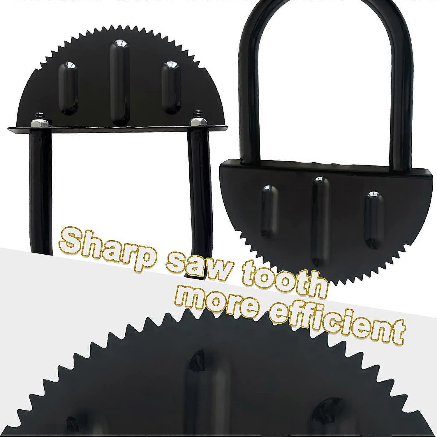 38 Inch Manual Lawn Edger, Half Moon Grass Edger With T-style Long ...