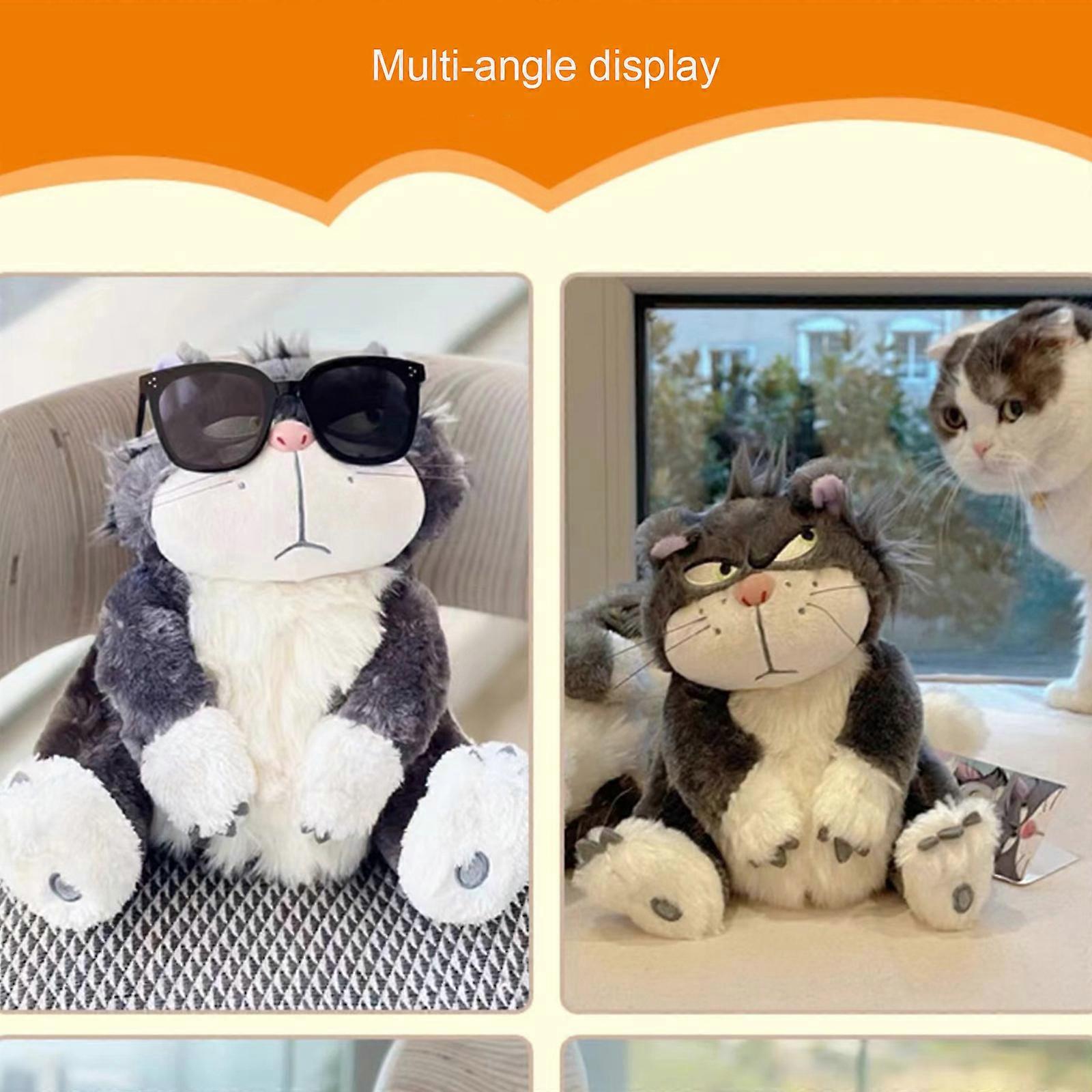 New Disney Cinderella Lucifer Cat Soft Plush Stuffed Toys Dolls With ...
