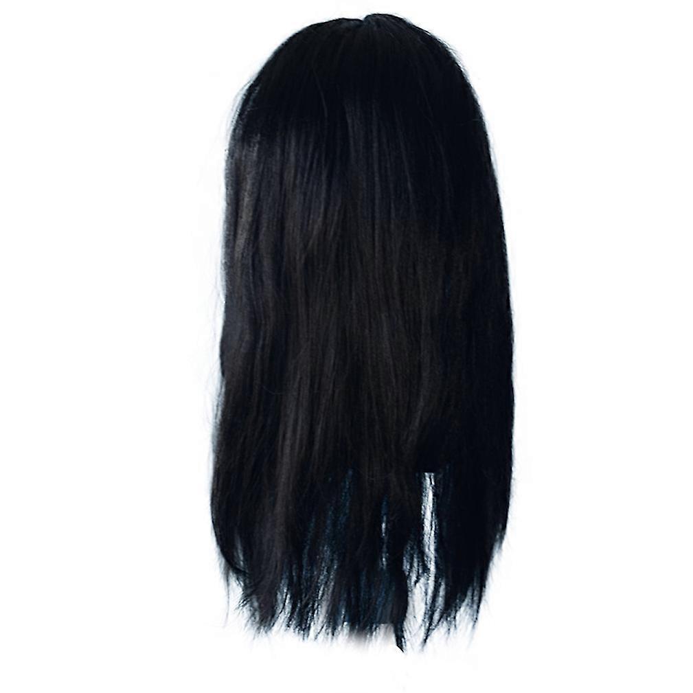 Horror Long Hair Zemboies Mask Latex Full Face Cover Halloween Cosplay ...