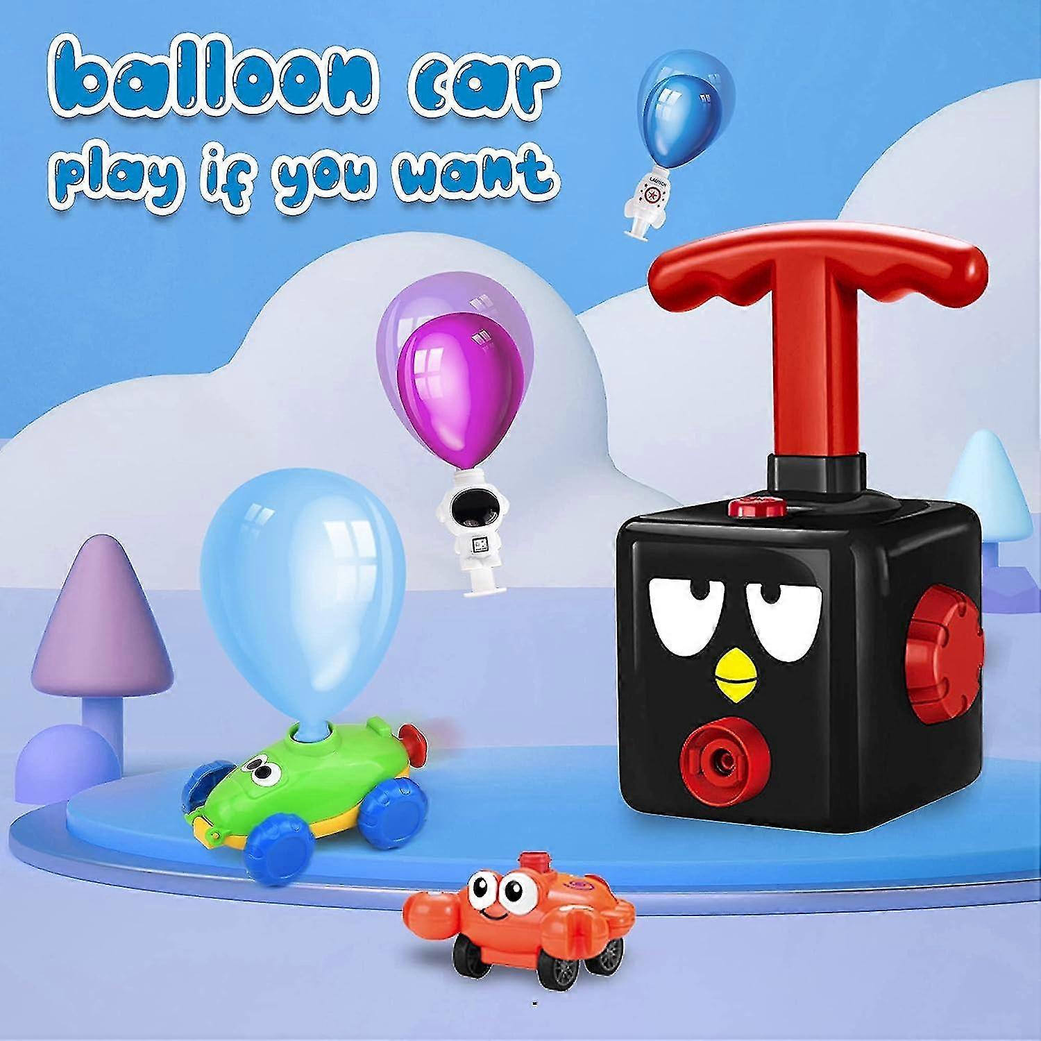 Balloon Powered Car,balloon Launcher Car Toy Set With 12 Pcs Balloons ...
