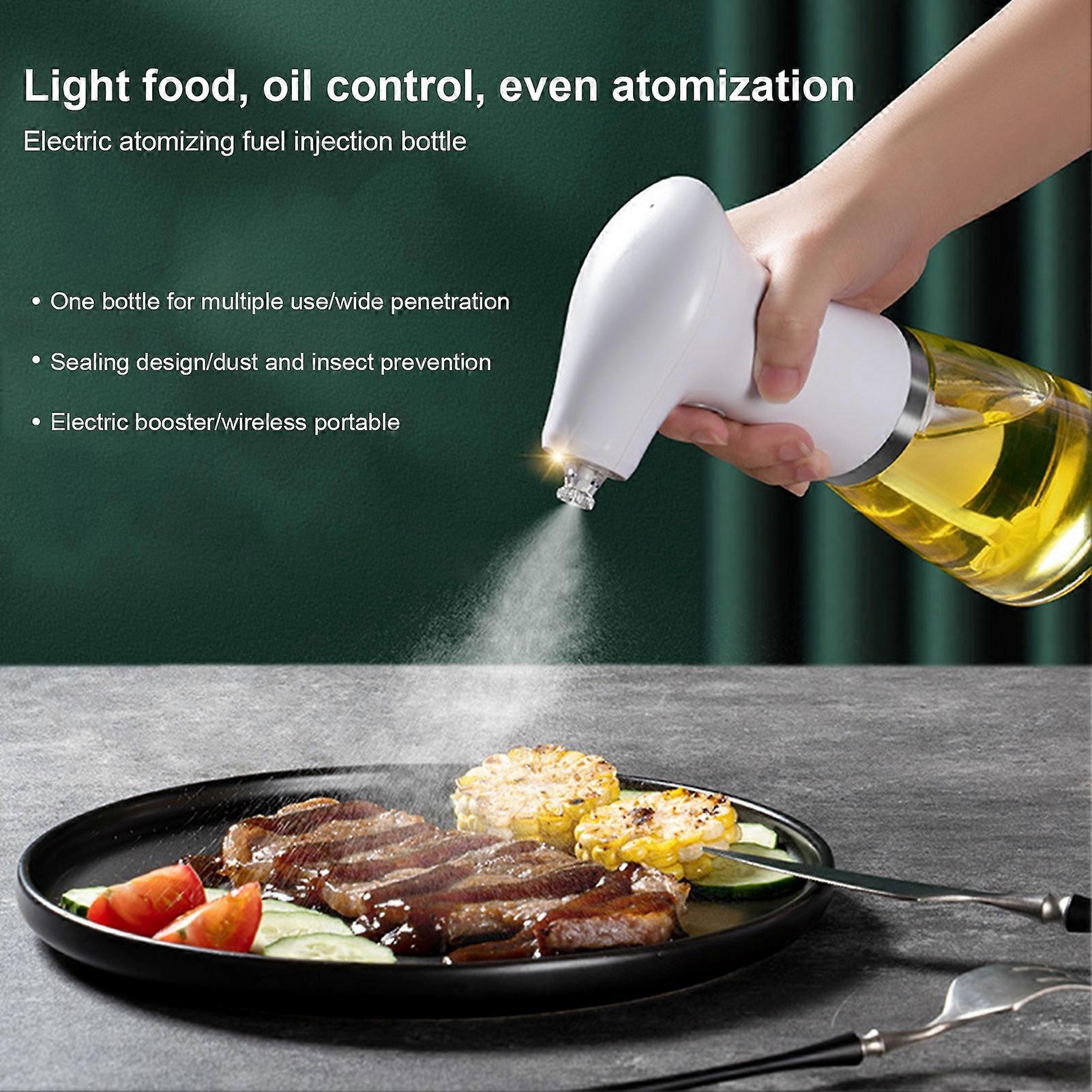 240ML Electric Oil Sprayer with Light Even Atomization Good Sealing ...