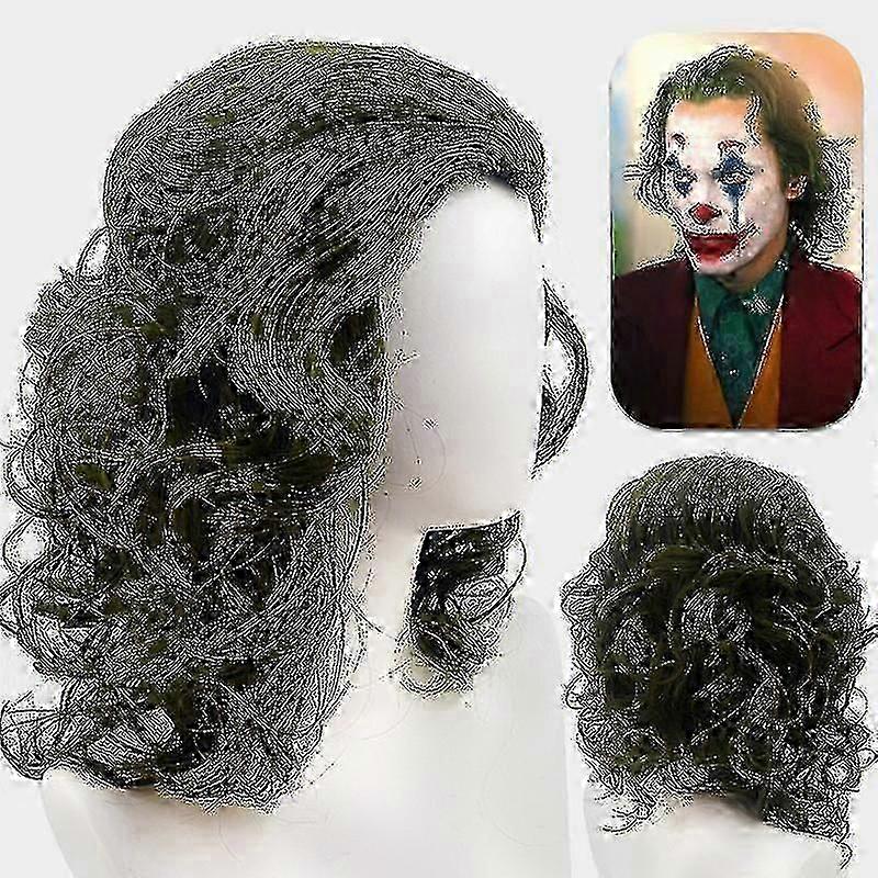 Movie Joker Cosplay Costume Arthur Fleck Full Set Halloween Fancy Dress ...