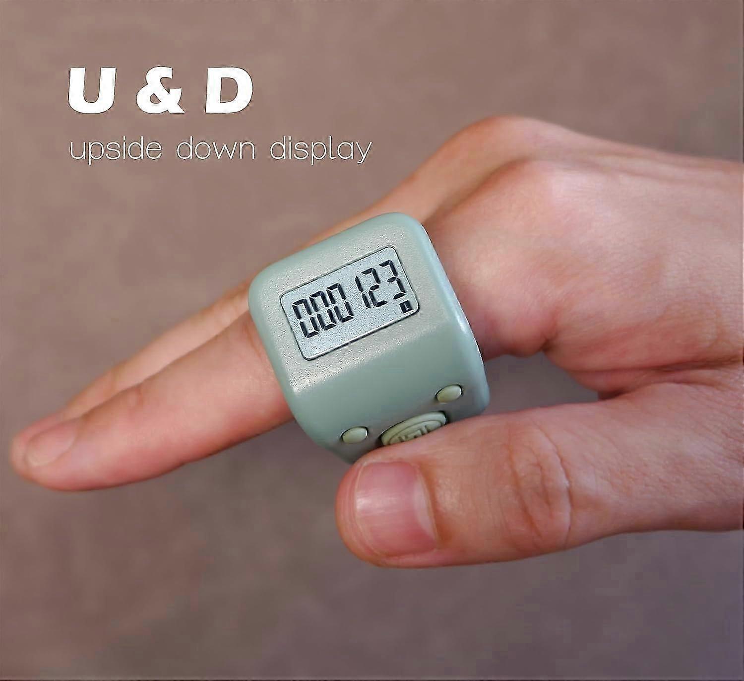 Rechargeable Finger Counter, IPX8 Waterproof Lap Counter, Silent 6 ...