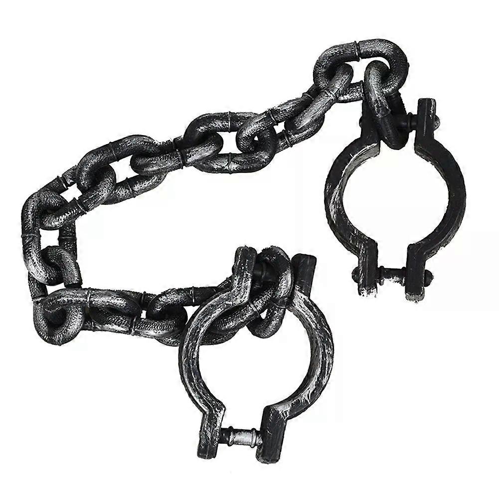 Funny toys Halloween Party Plastic Handcuffs Fetters Shackle Decorate ...