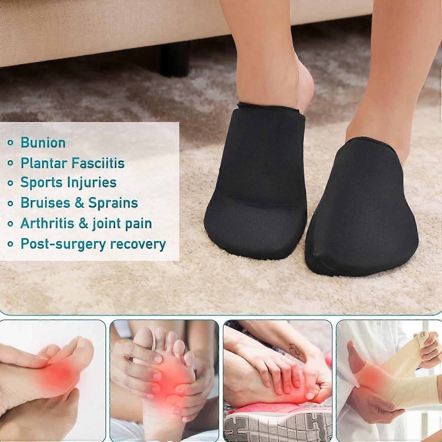 Foot Cold Packs, Toe Ice Pack, Reusable Gel Feet Ice Packs Hot & Cold ...