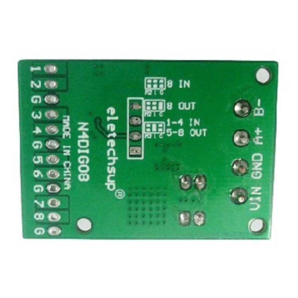 8ch Input/output Digital Switch Ttl Lvttl Cmos Rs485 Io Control Module Modbus Rtu Board For Plc ...