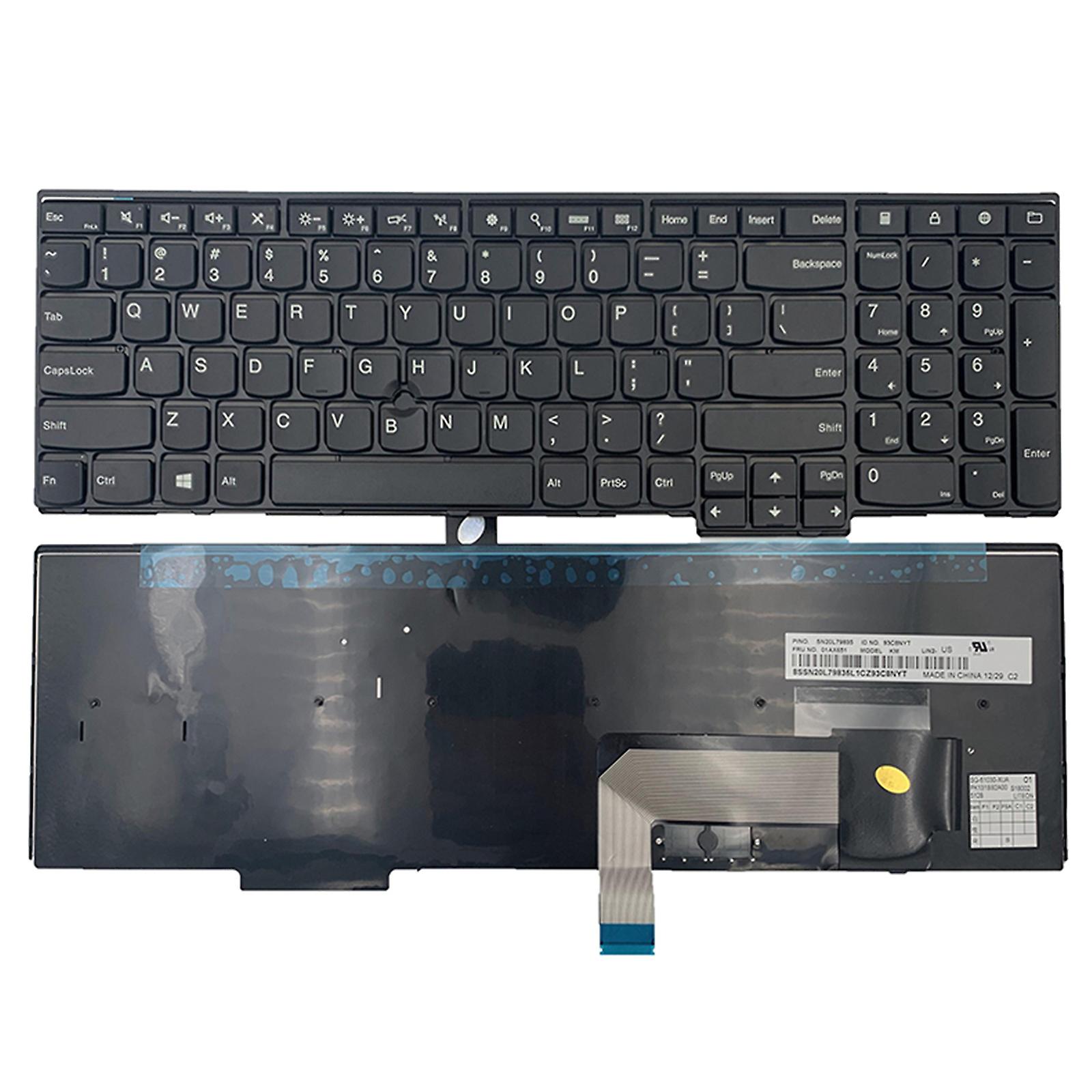 Keyboard for Thinkpads W540 T540P W541 T550 W550S L540 L560 US Layout ...