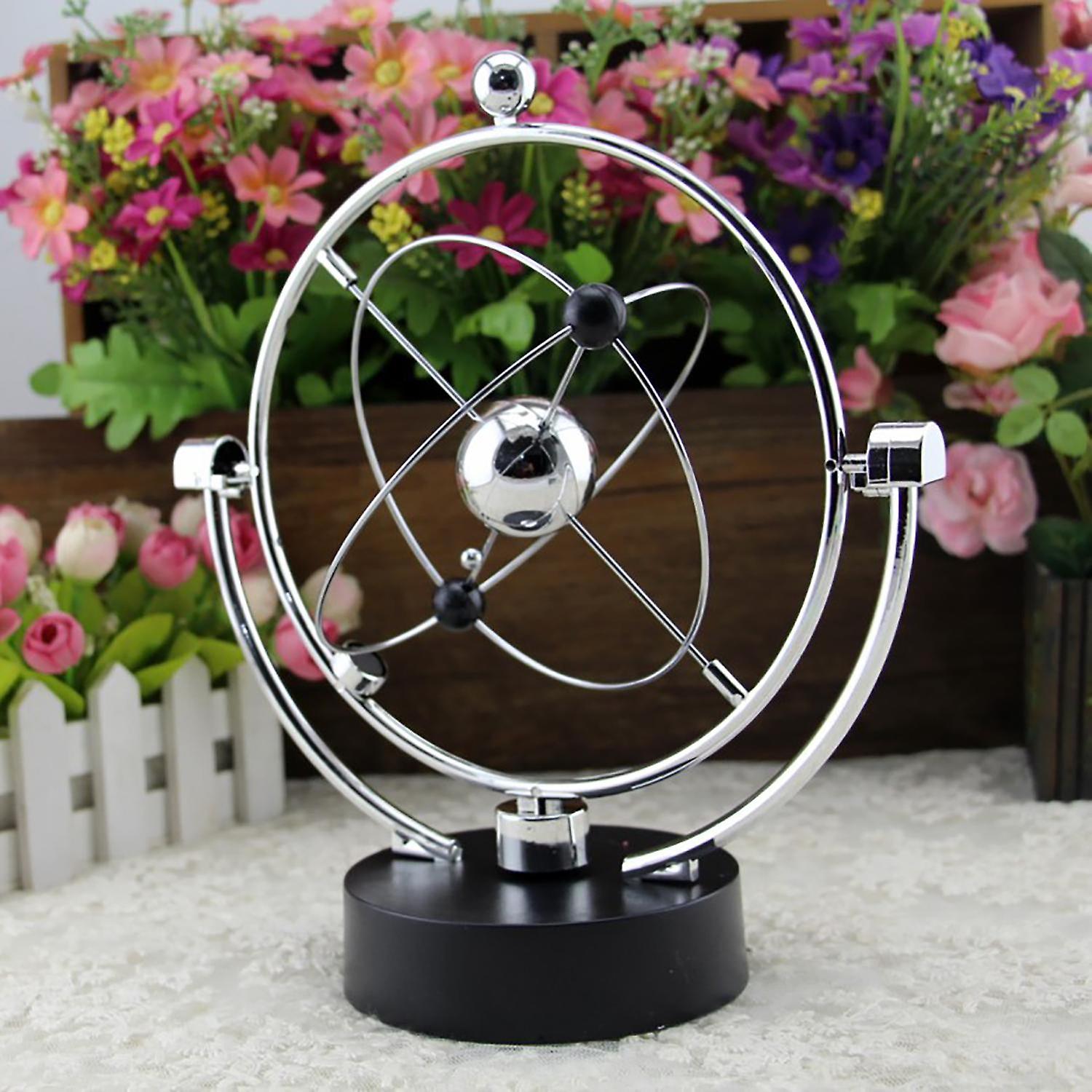 Motion Machine Freestanding Rotatable Wrought Iron Frame Physics ...