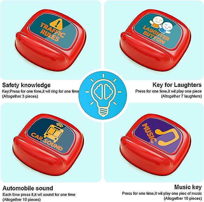 New Simulation Steering Wheel Gear Toy With Music Education Knowledge ...