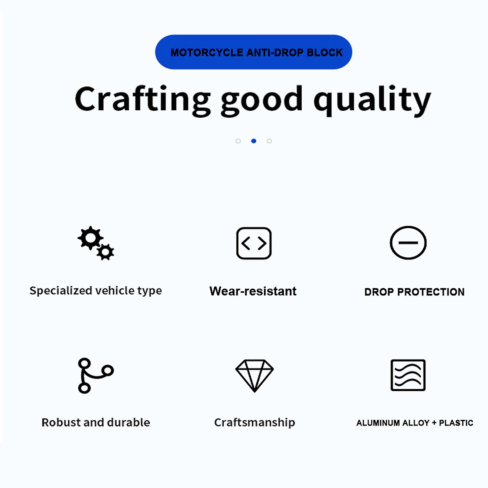 Universal 22mm 25mm Motorcycle Engine Guard Bumper Crash Bar Bumper ...