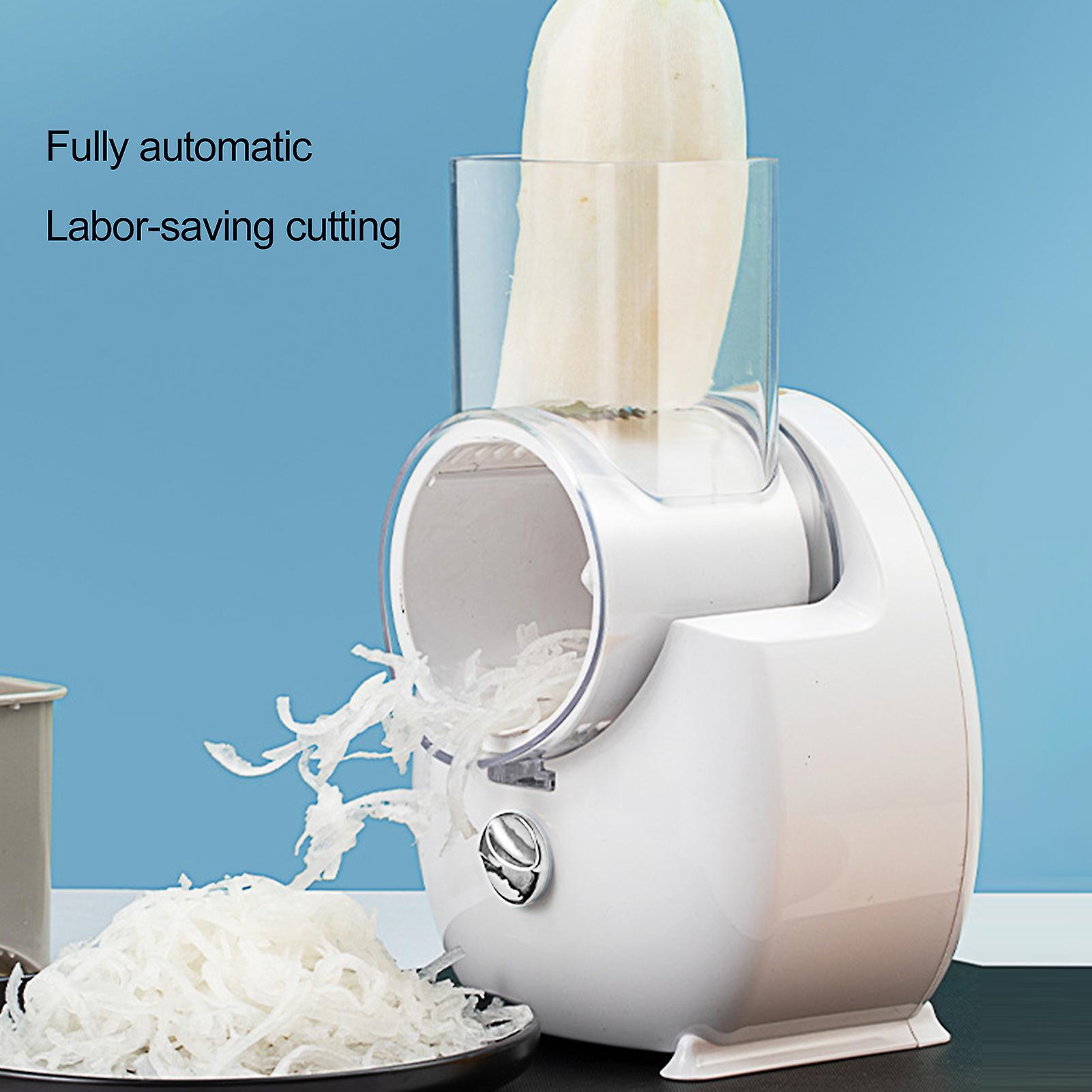 Electric Cheese Grater Detachable Electric Salad Maker Vegetable Cutter ...