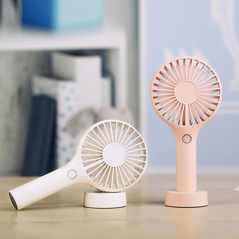 Mini fan halter usb desktop rechargeable portable handheld electric new ...