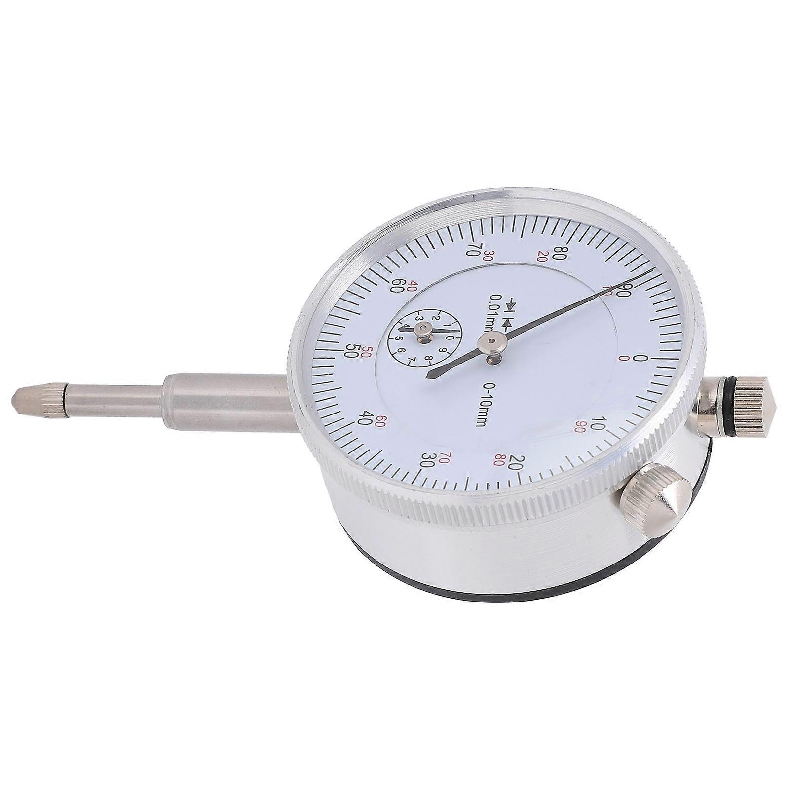 010mm Dial Indicator HighAccuracy AluminumCase Pointer Mechanical ...