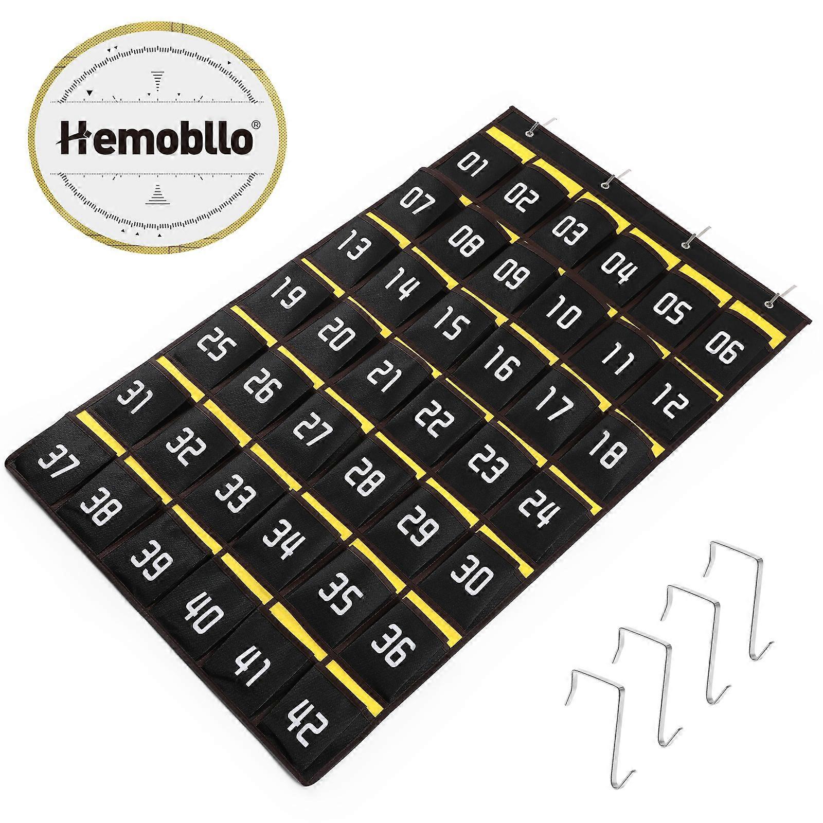 Numbered Classroom Cell Phone Holder Calculator Storage Organizer Over ...