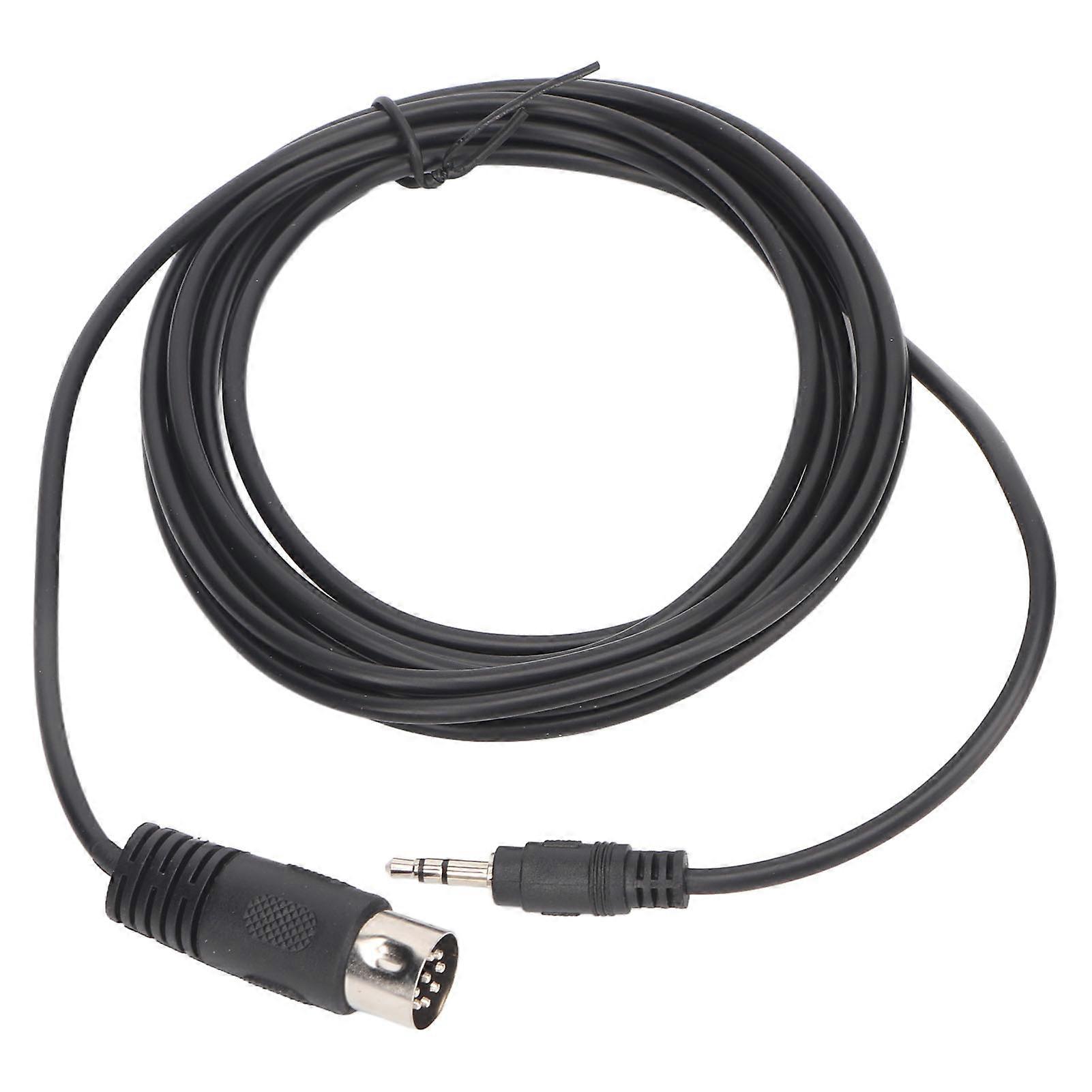 Din 8 Pin to 3.5mm MIDI Cable Male to Male 8 Pin Din to 3.5mm Cord for ...