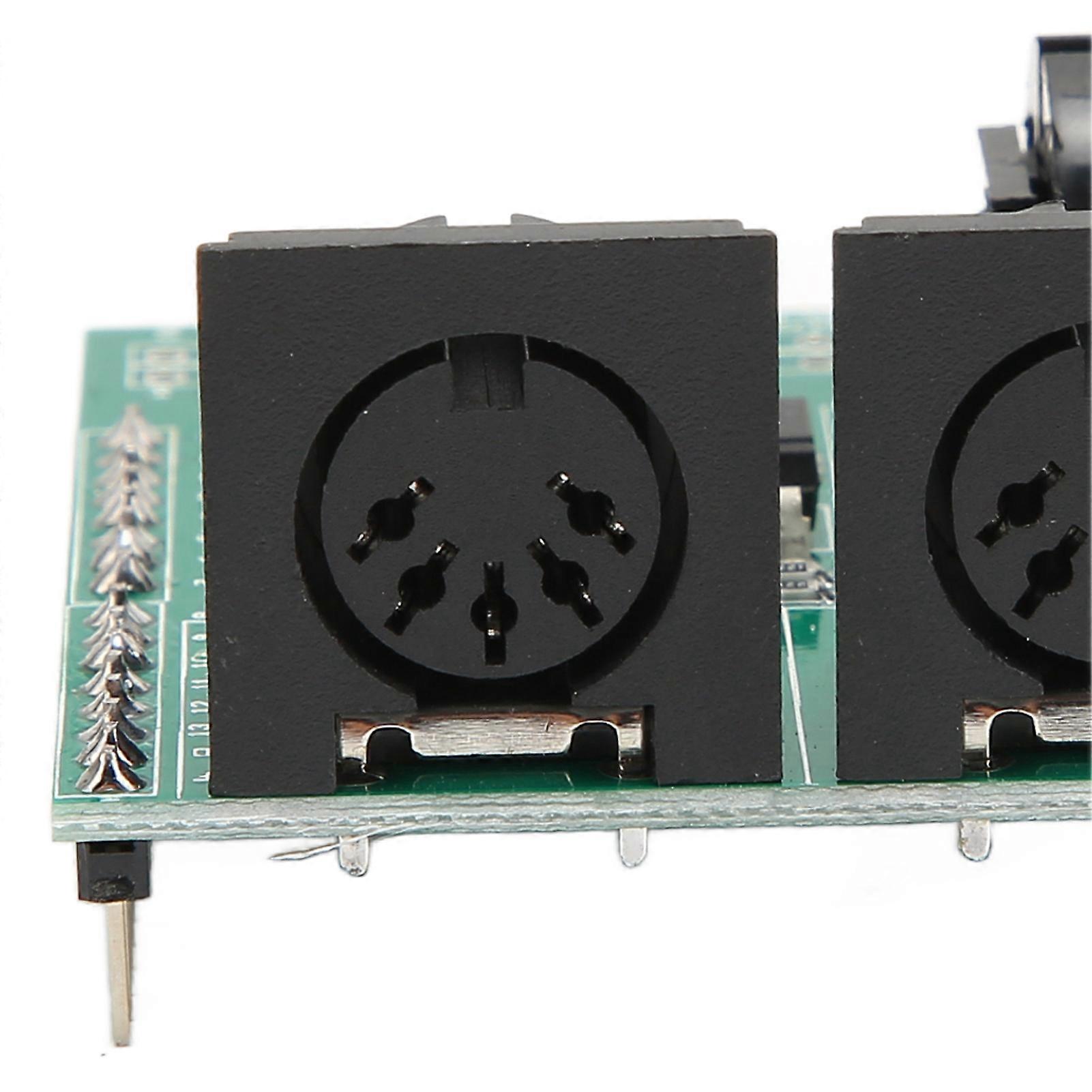 MIDI Adapter Board Serial to MIDI Module 24Pin RUN PGM Switch MIDI ...