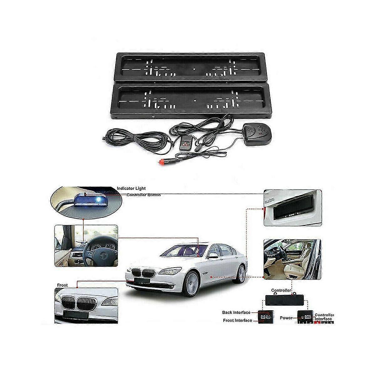 Eu License Plate Car License Plate Shutter Car Number Roller Shutter ...