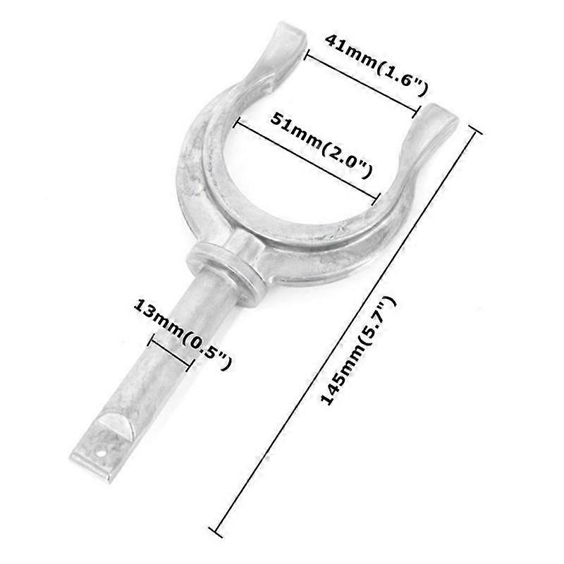 2Pcs Aluminum Oar Lock Rowlock Premium Marine Row Boat Dinghy Water ...