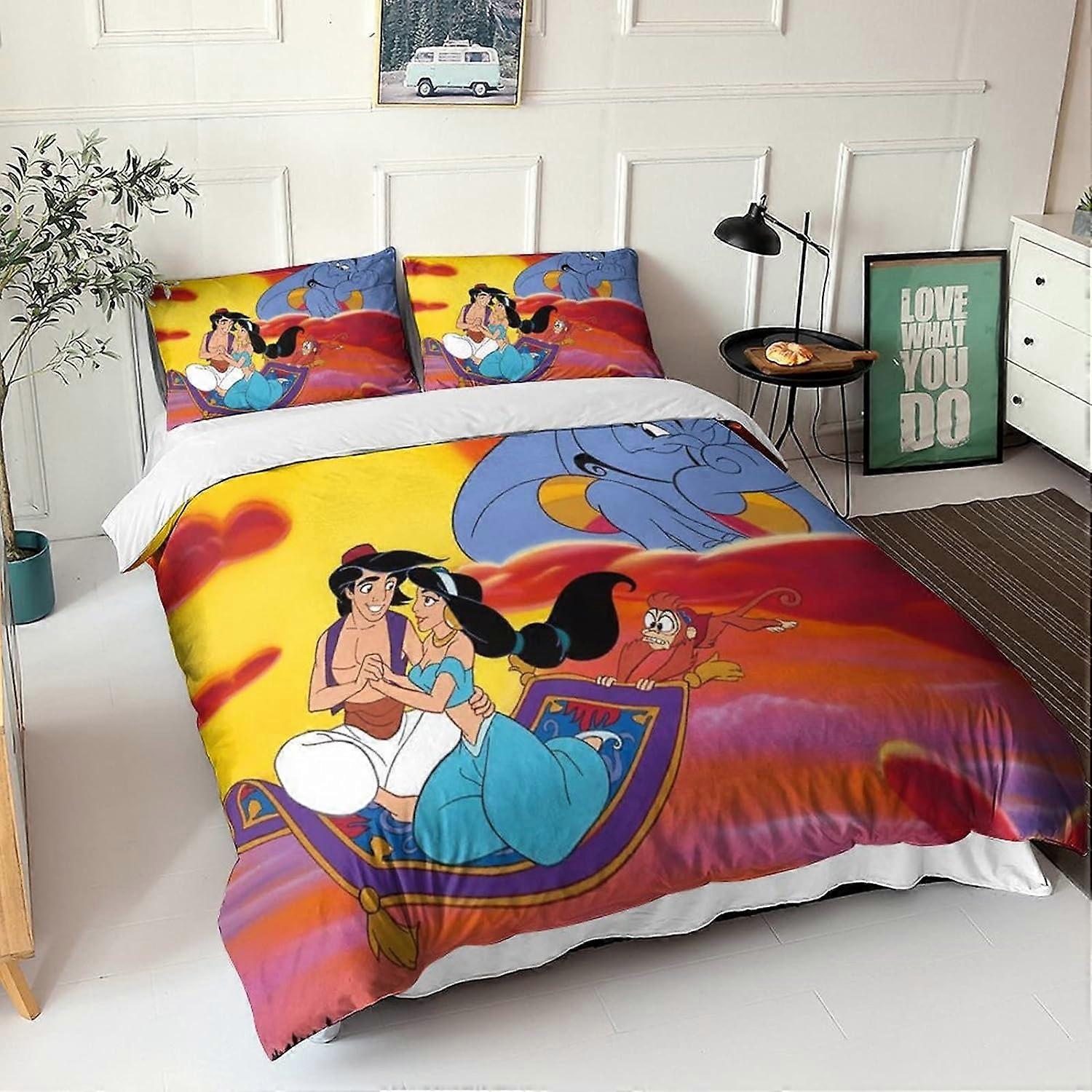 Aladdin Duvet Cover Kids Bedding Set Duvet Covers Bedroom Decor Quilt ...
