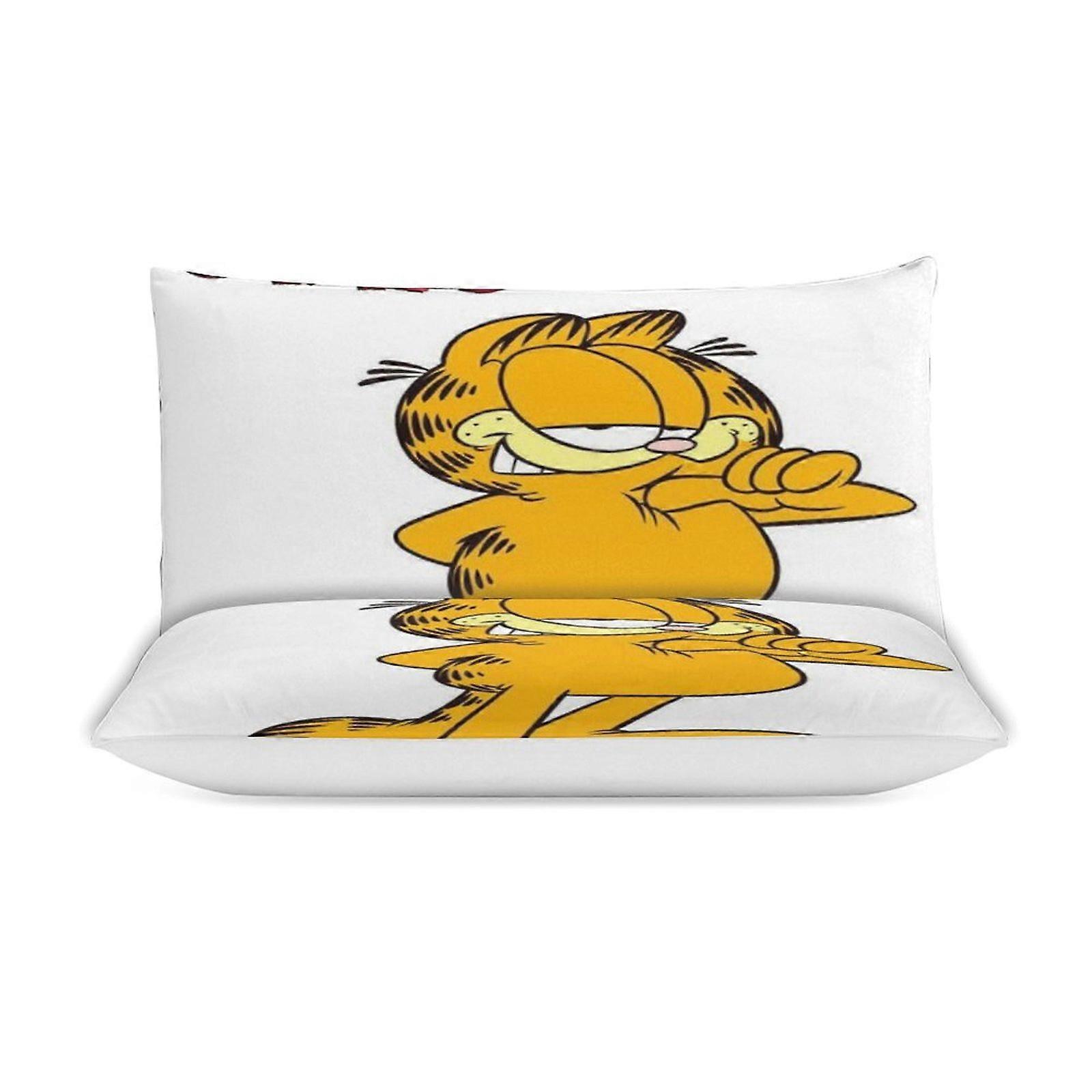 x361 Garfield Bed Duvet Cover Microfiber Bedding Sets 3D Printed ...