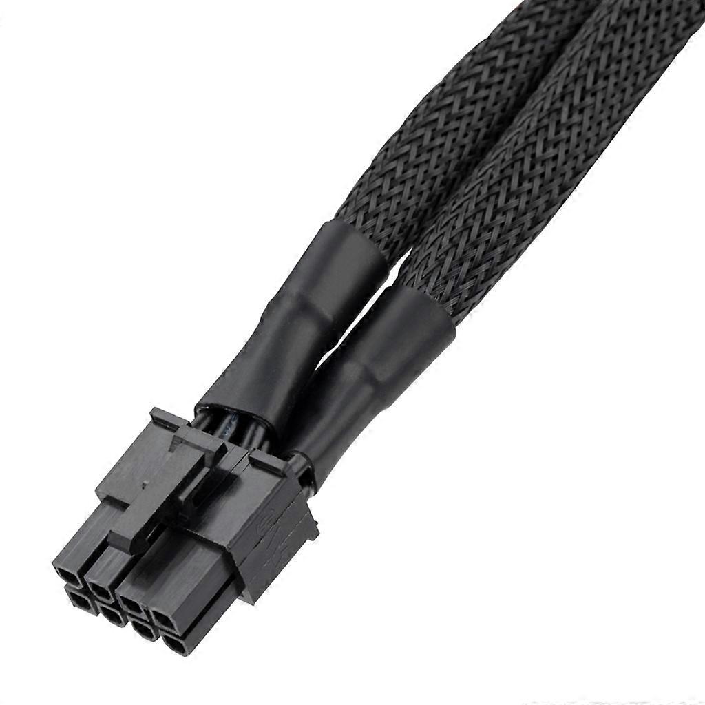 Dual Mini 6Pin to 8Pin PCI-Express Video Card Power Adapter Braided ...