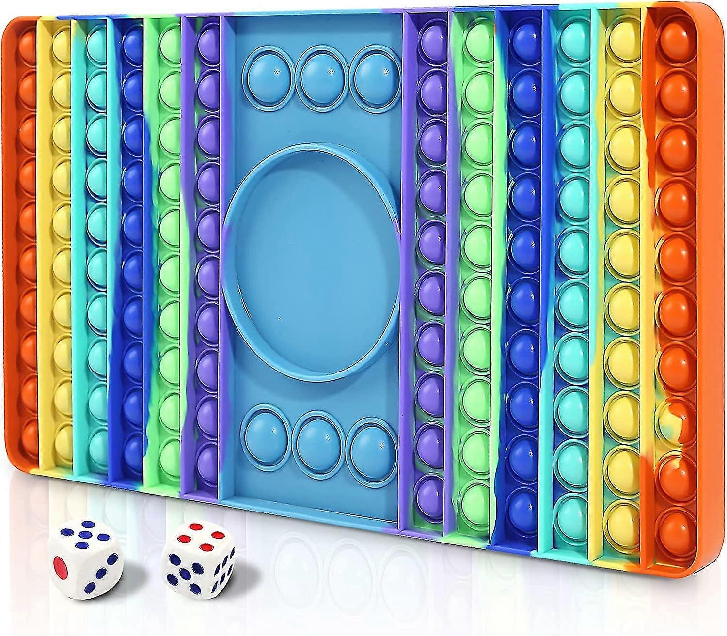KATEA Big Pop Pops Poppers it Board Game Toy, Jumbo Rainbow Chess Game ...