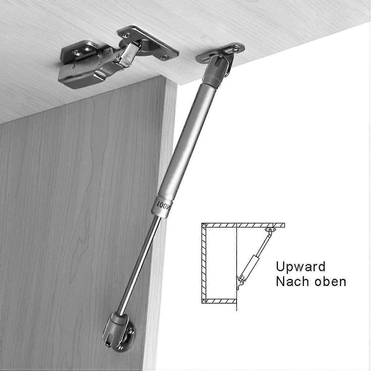 Gas Strut, 2pcs 100n Hydraulic Cabinet Struts Gas Struts Pneumatic Arm ...