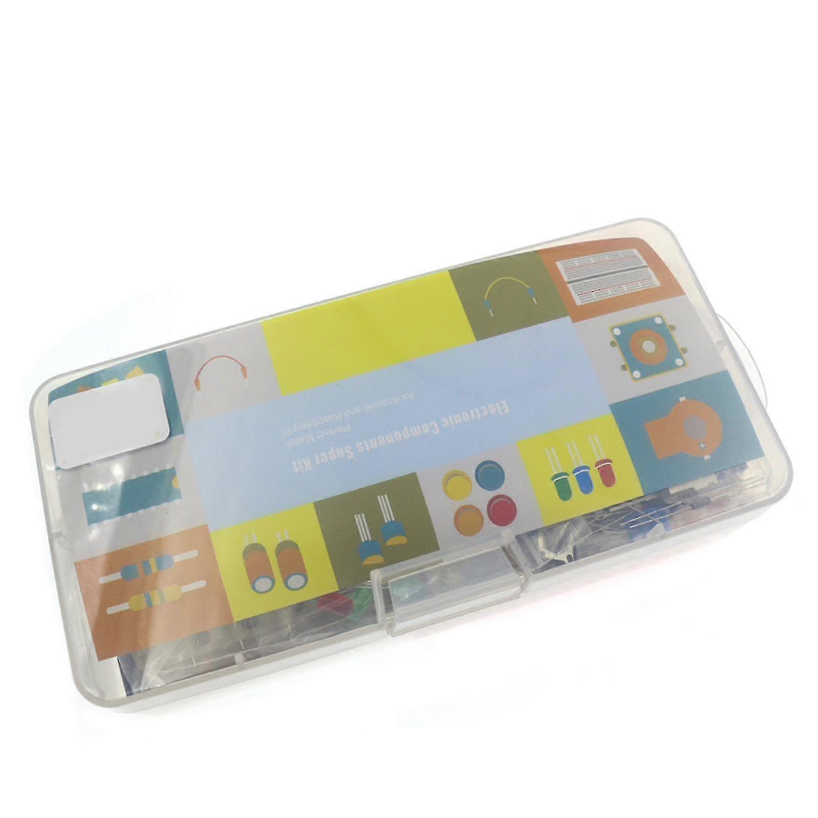 Upgraded Basic Electronics Component Starter Kit With Led Resistors ...