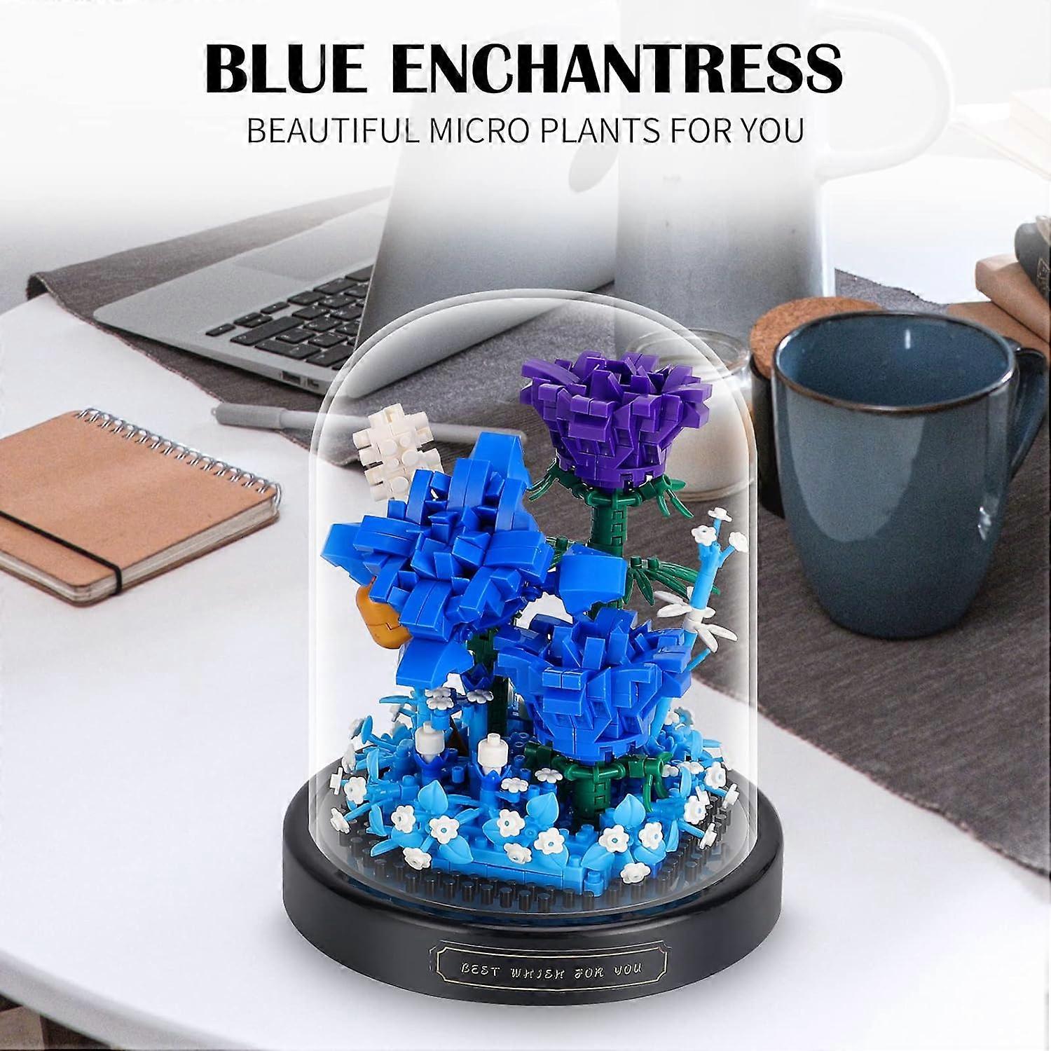 Flower Bouquet Building Kit,Flowers Botanical Collection,630 Pcs Mini ...