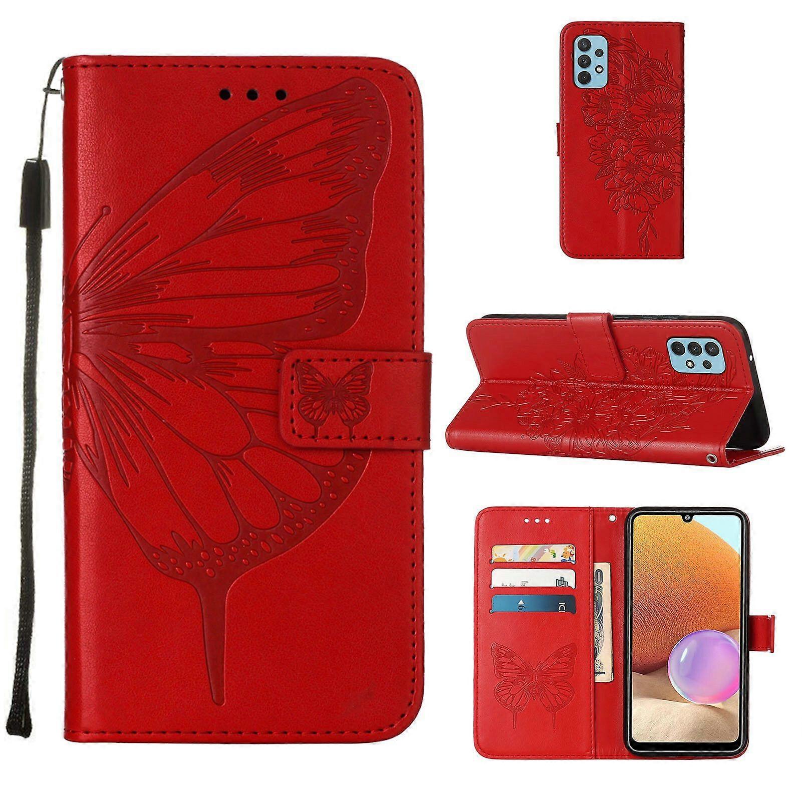 Case for Samsung Galaxy A32 4G Flip Case Cover Premium Leather ...