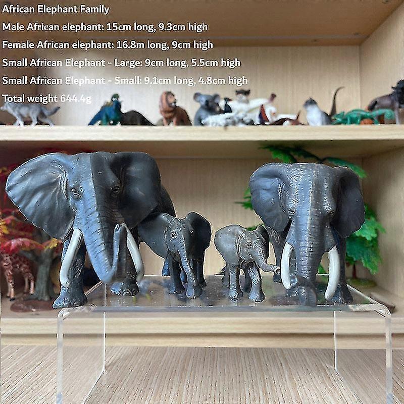 Wildlife Toys Children's Simulation Animal Model Zoo Parent-child Suit ...