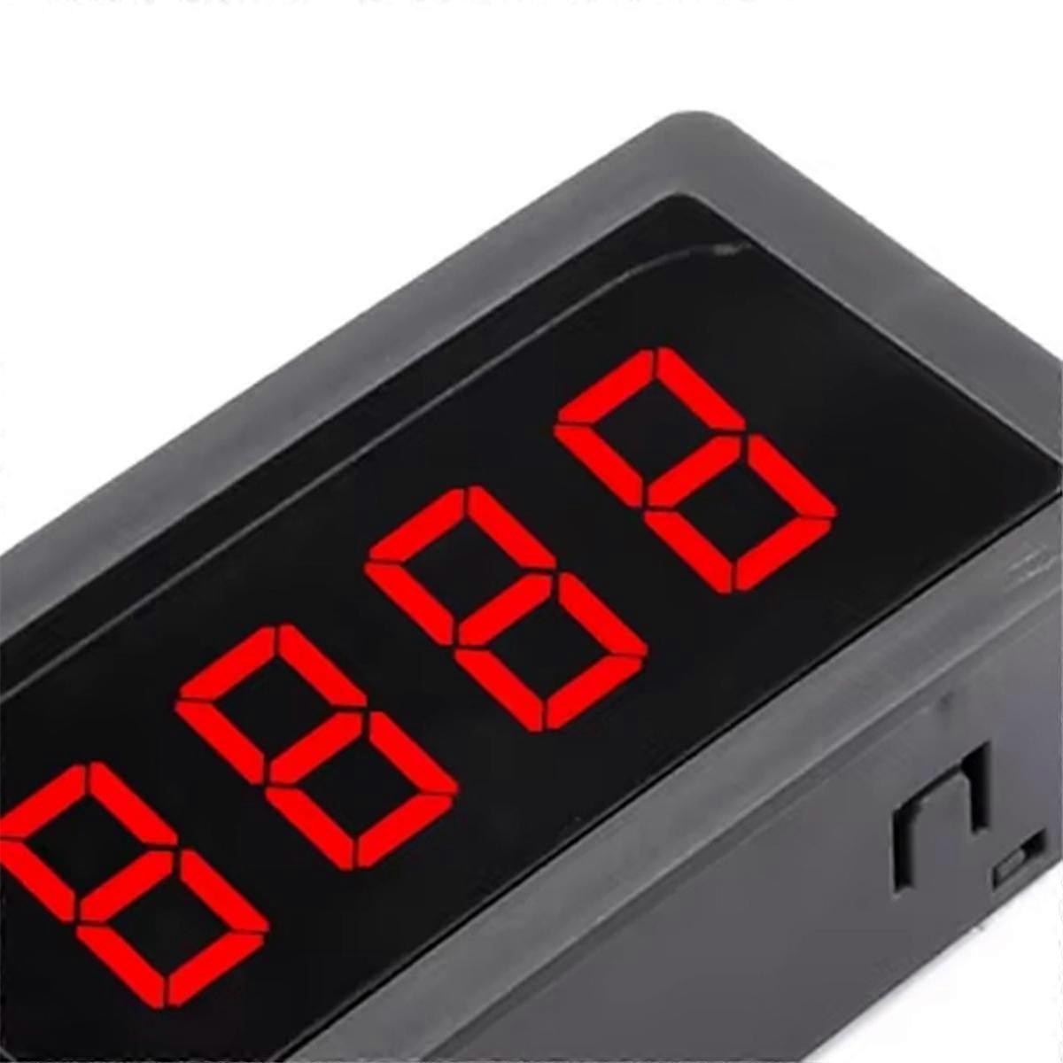 9999RPM Tachometer Digital LED Counting Meter DC 8-24V Gauge Speed ...