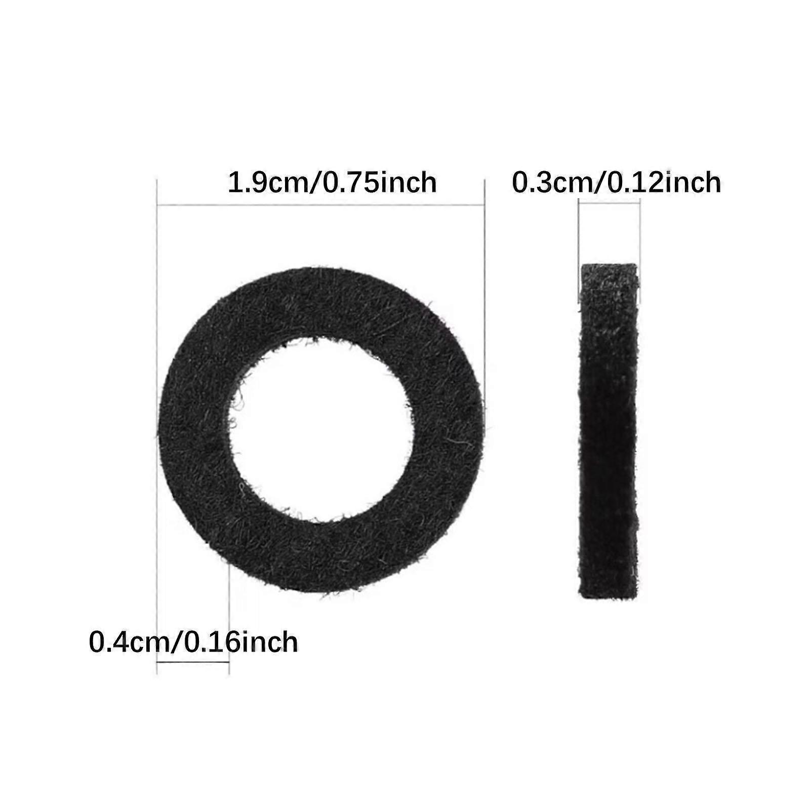 Trumpet Repair Kit Trumpet Top Cap Felt Pads for Cornet Musical ...