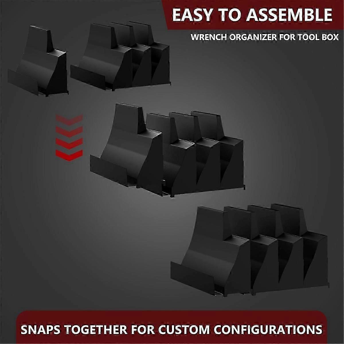 Wrench Organizer, 20PCS Wrench Organizer compatible with Tool Box, Tool ...