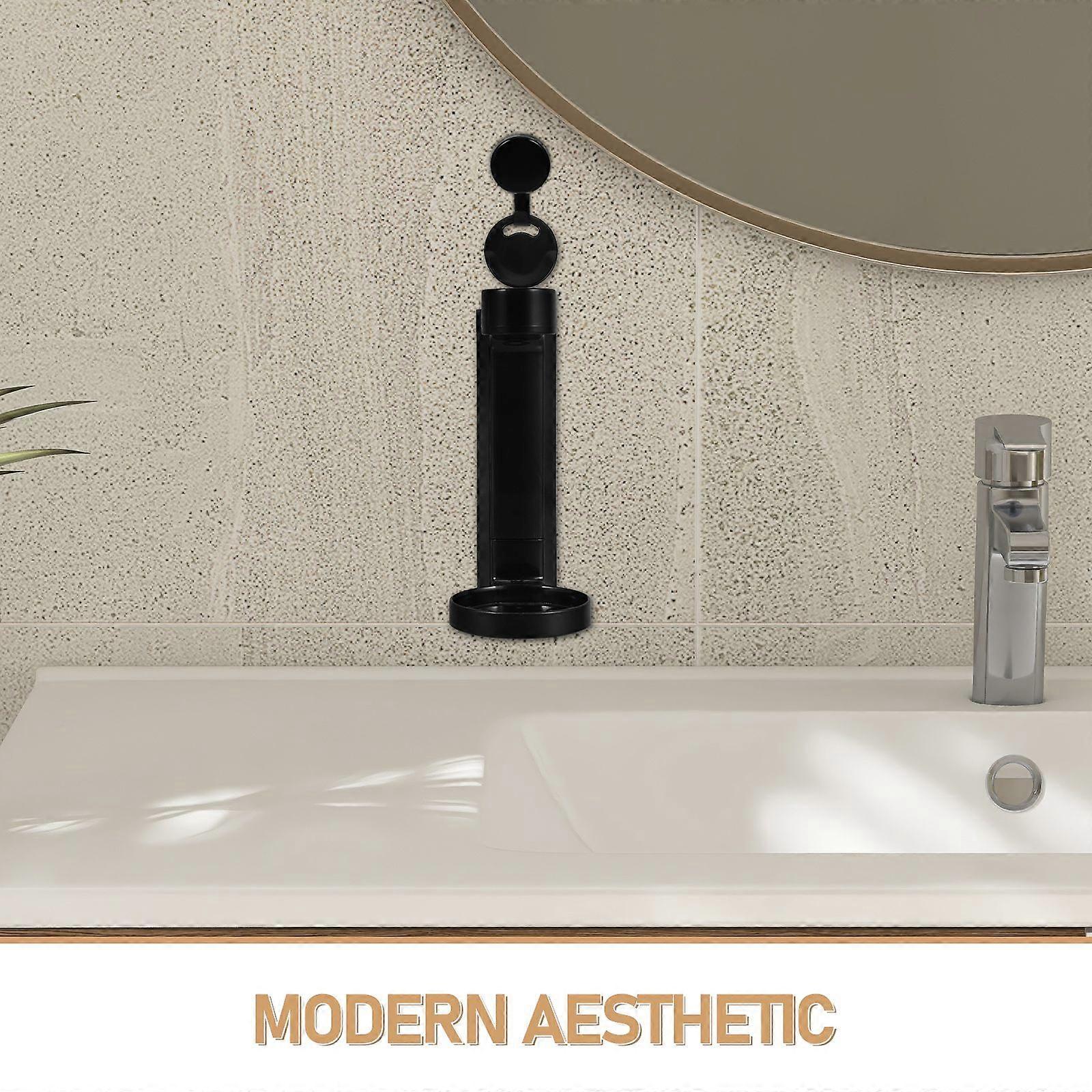 Wall Mount Shampoo Dispenser Bracket Automatic Soap Dispenser Holder No ...