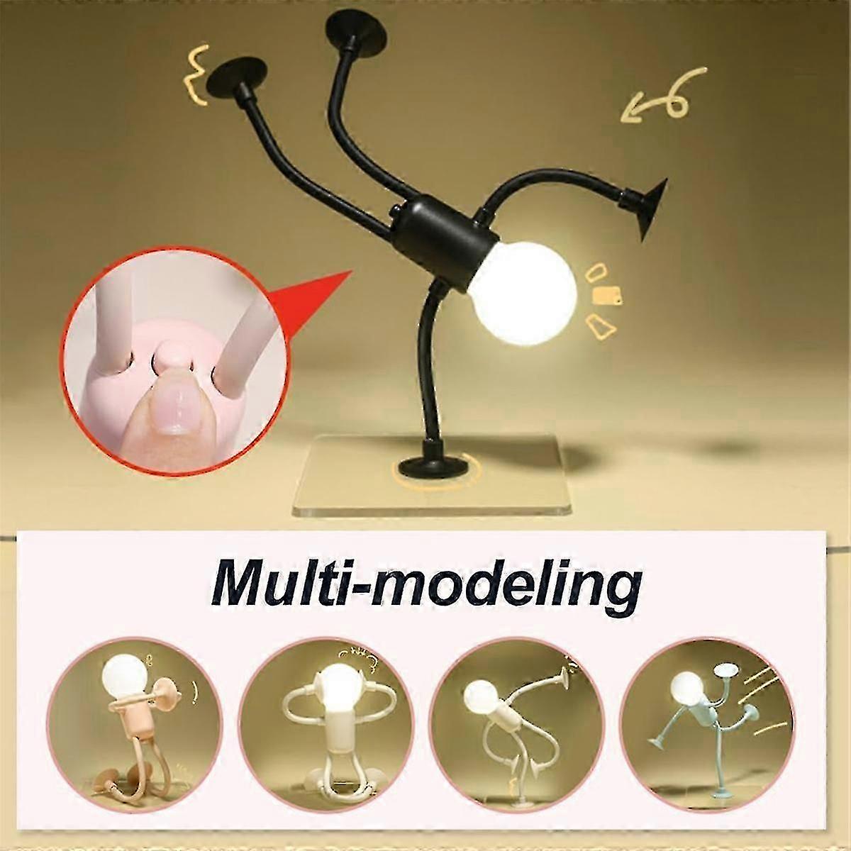 DIY Shape Funny Sportsman Night Light - Changeable LED Night Light for ...