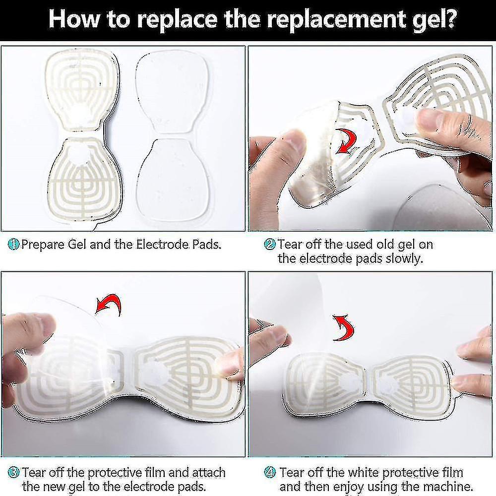 Wireless Mini Tens Machine, Remote Rechargeable Tens Massager For Back ...