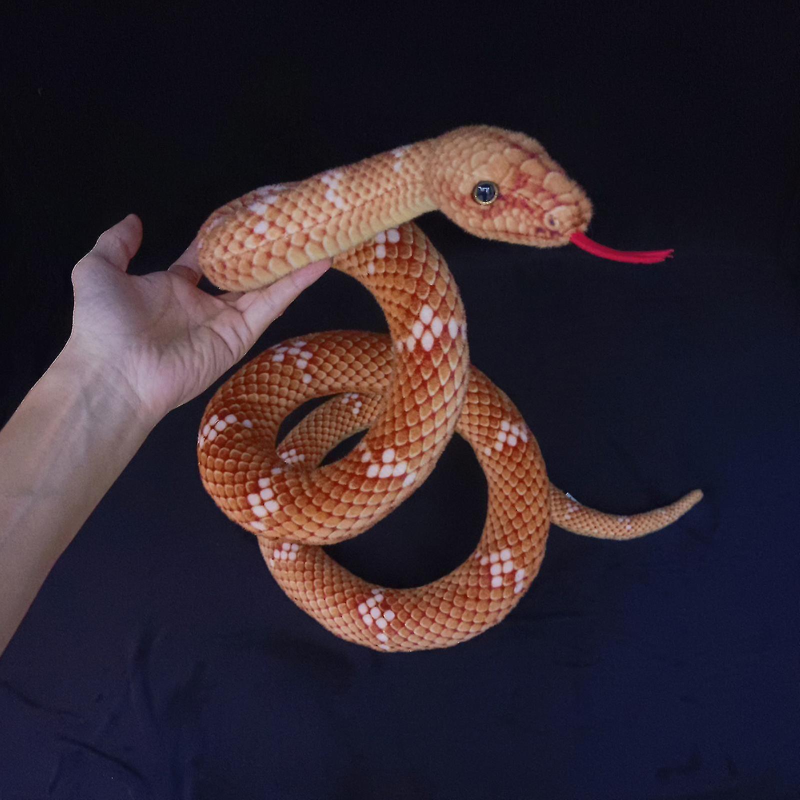 Giant Snake Plush Toy,large Stuffed Animal Boa Constrictor,5.9ft Snake ...