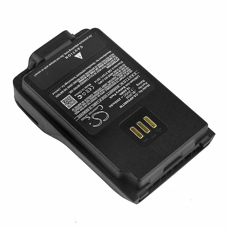 Battery for Hytera PD402 PD412 PD502 PD562 PD602 PD662 PD682 PD682G ...