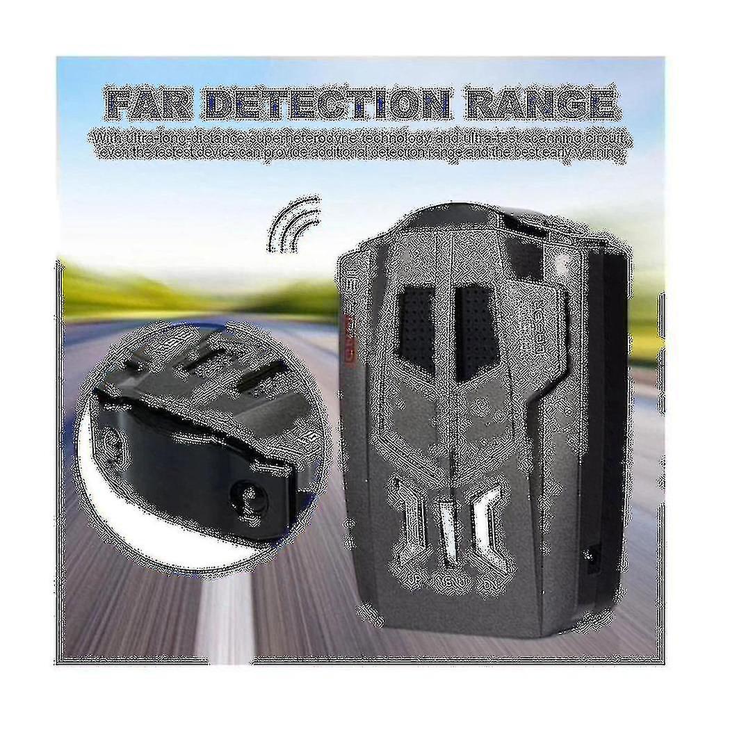 V9 Car Radar Detector English Russian Human Voice Car Vehicle Speed ...