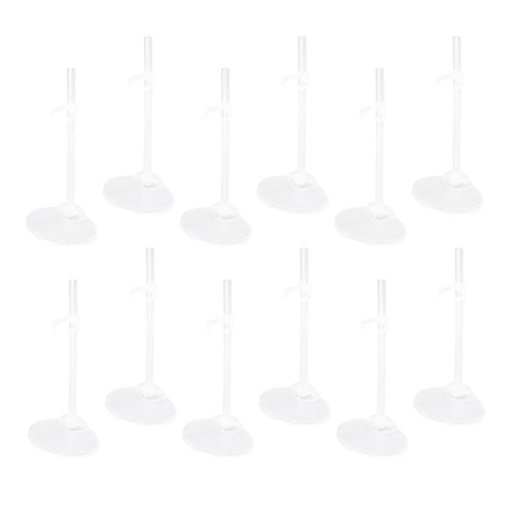 12 Pcs Adjustable Shelf Brackets Girl Doll Stand Stand Doll Diy Doll ...