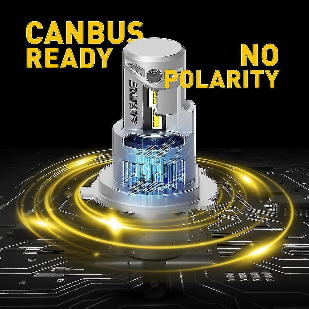 2024 Auxito 2pcs 20000lm 100w Super Bright Canbus Auto Headlamp Turbo ...