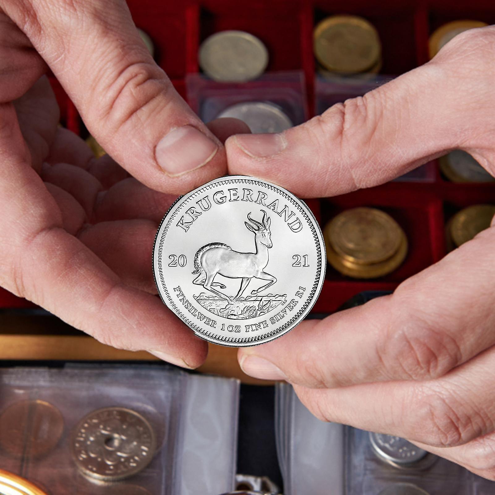 Commemorative 2021 1oz Silver South Krugerrand Kruger Commemorative ...