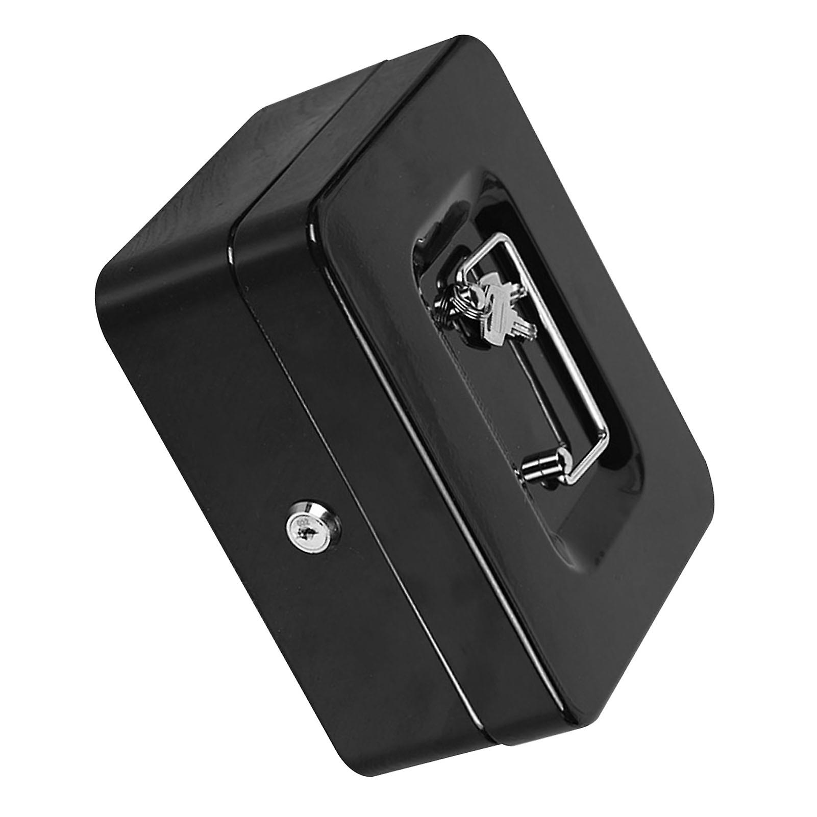 Fireproof Box Large Capacity Portable Document Box Metal Safe Storage ...