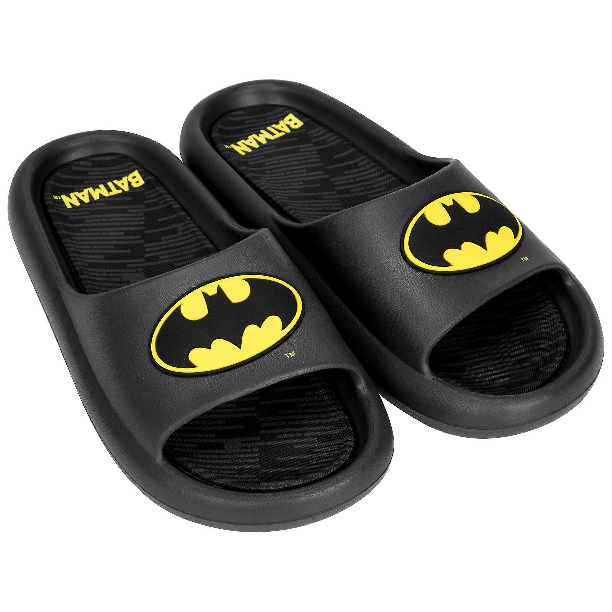 Batman Logo Men's Cloud Comfort Foam Slide Sandals | Fruugo UK
