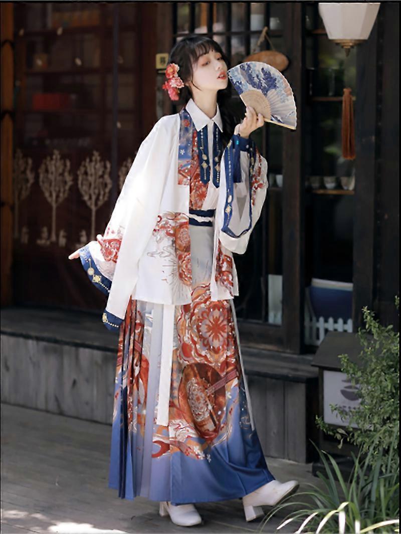 New Hanfu Women Modern Improved Ancient Chinese Hanfu Cosplay Costume ...