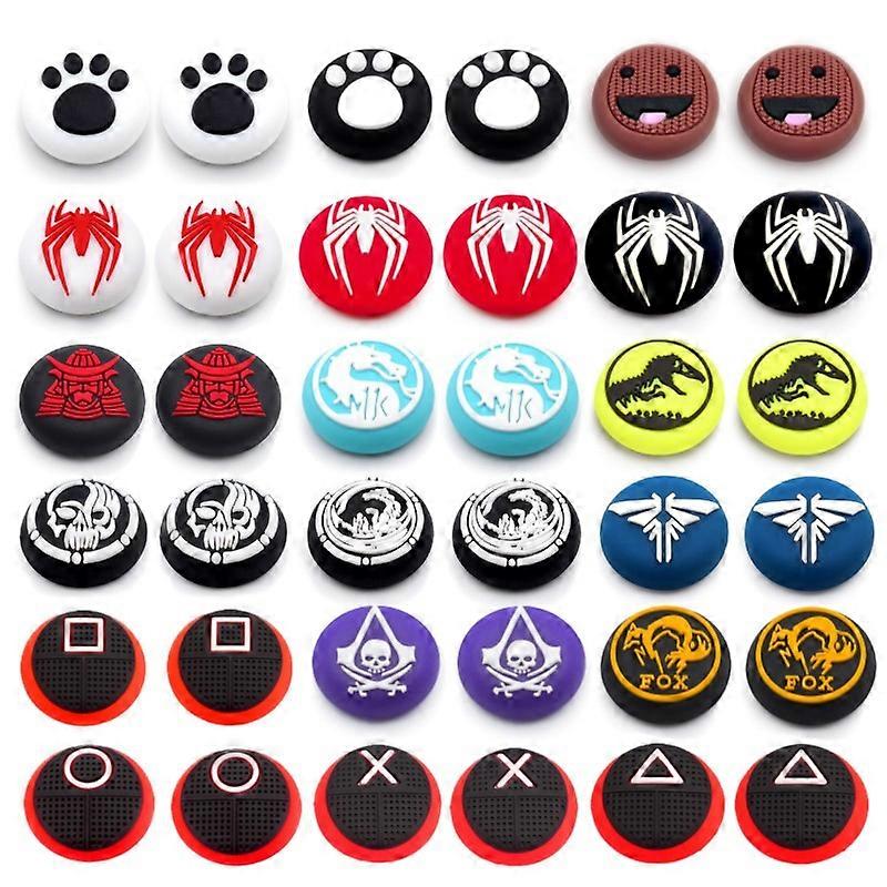 Suitable for3pairs Silicone Thumb Grip Cap Cover For Playstation 5 PS5 ...