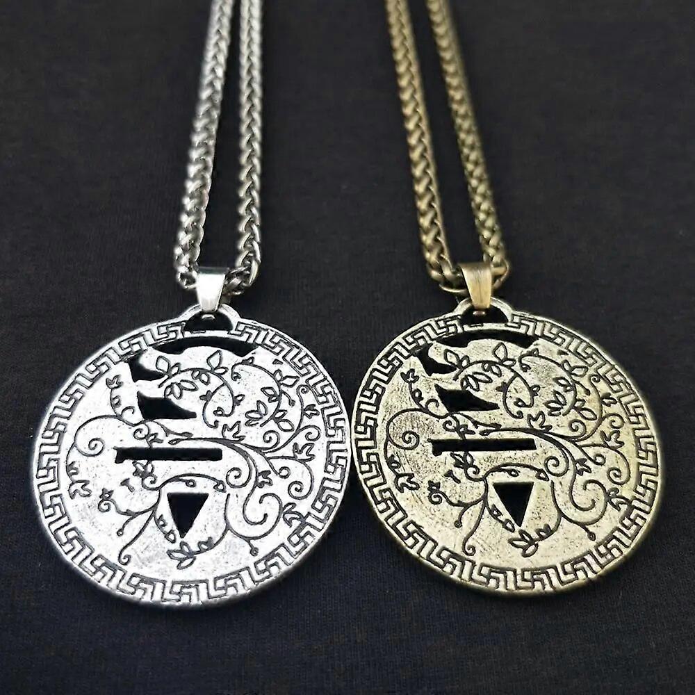 Antiquing Viking Bear Pendant Veles Symbol Pendant Slavic Bear Talisman ...